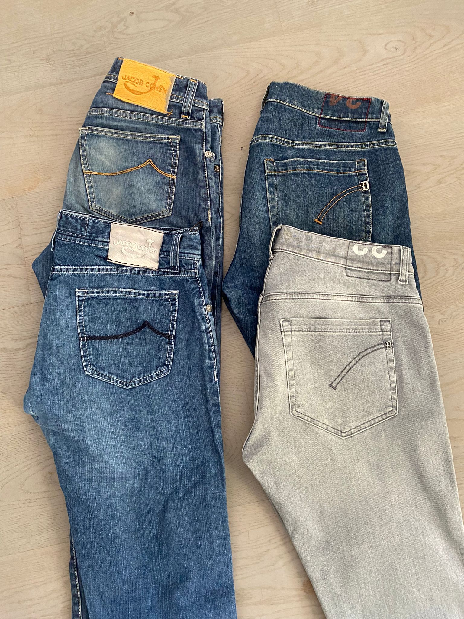 Bulk Dondup George x2 + Jacob Cohen x2